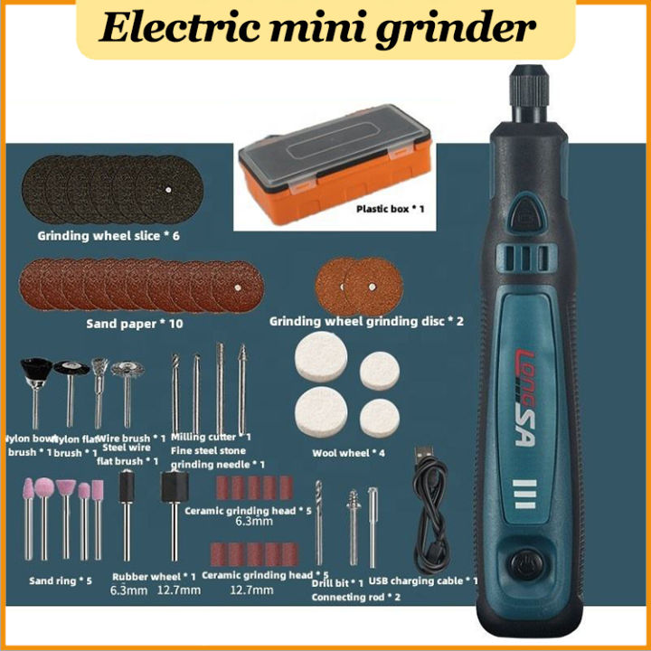 Electric grinder 3.6v electric grinding pen Rechargeable lithium ...