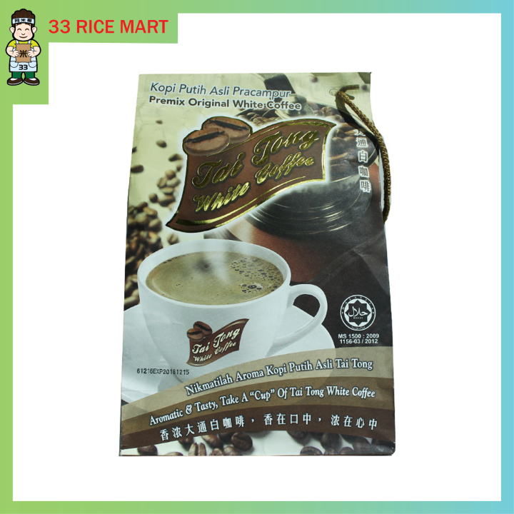 Premix Original White Coffee -Tai Tong (40g x 15 sac) 大通白咖啡 | Lazada