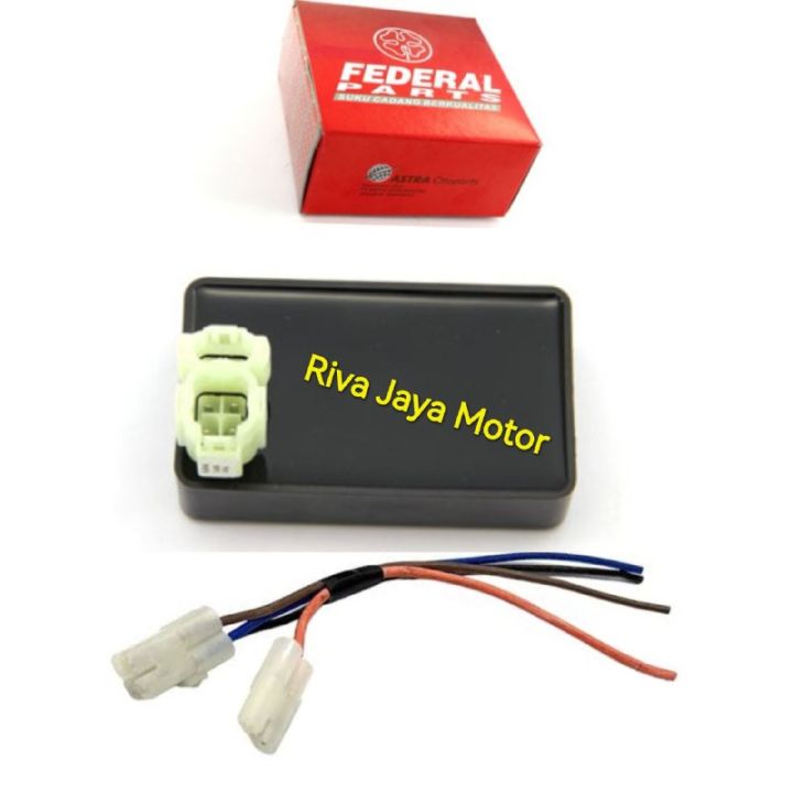 Cdi Unit + Soket GL Pro Max Neotech Megapro CB Tiger Shogun 110 Kebo ...