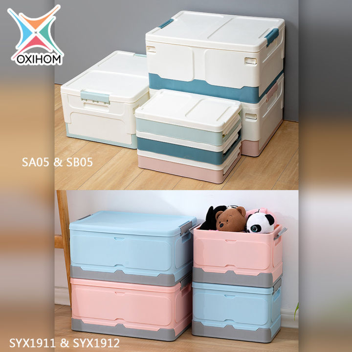 Oxihom Kotak Lipat Kontainer Plastik Folding Container Plastic Storage ...