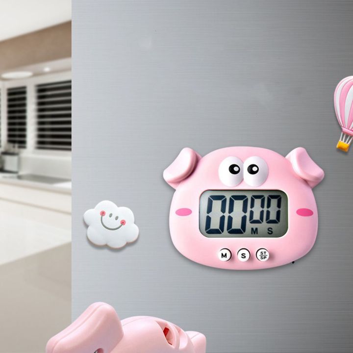 QIREMALL Cute Loud Digital Screen Animal ic Cooking Alarm Clock Kitchen ...