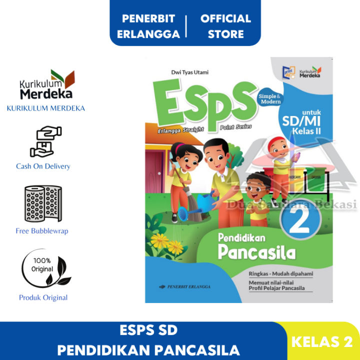 ESPS PENDIDIKAN PANCASILA KELAS 2 SD KURIKULUM MERDEKA | Lazada Indonesia