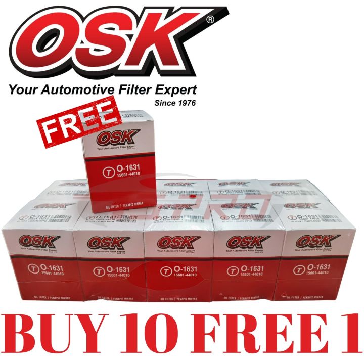 Osaka (OSK) O-PC15 O-1631 Oil Filter (15601-44010) (90915-TD004 ...