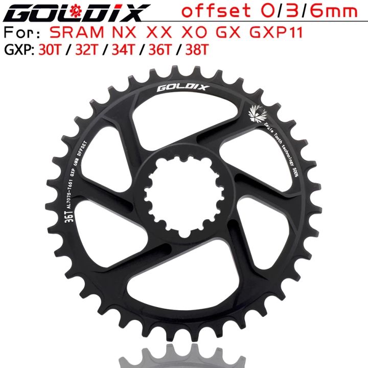 MTB Mountain Bike Chainring Narrow Wide Chainwheel 30T 32T 34T 36T 38T ...