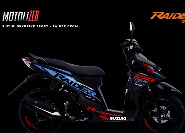 Raider 150 Decal for Suzuki Skydrive Sport/Nex2, Crossover | Lazada PH