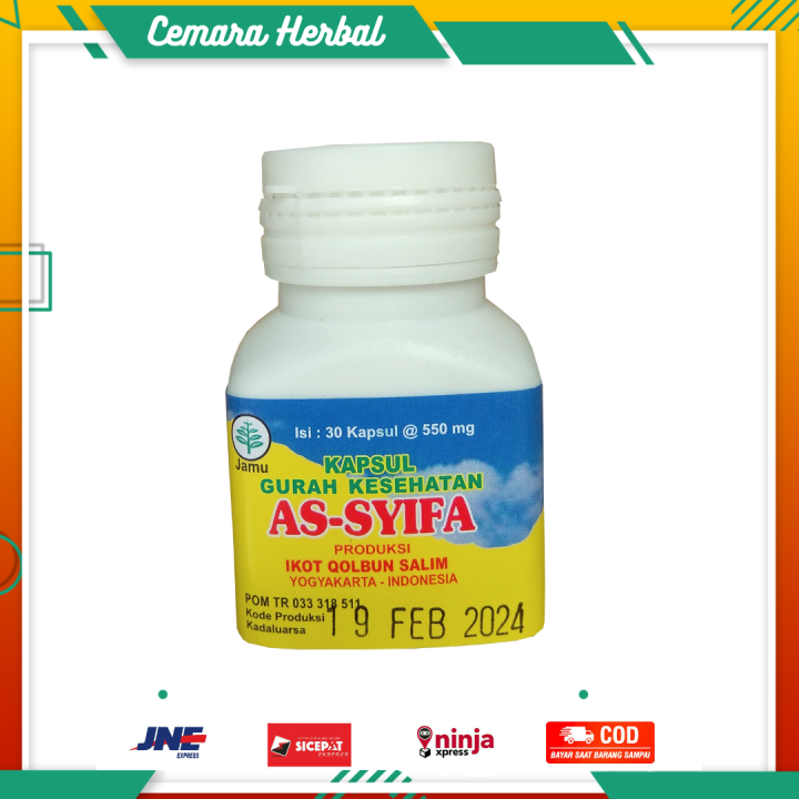 Kapsul Gurah Kesehatan Asyifa Original Gurah Suara isi 30 Kapsul ...