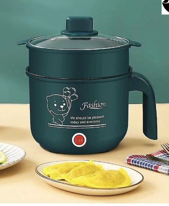 1.8L multifunctional non-stick electric steamer rice cooker frying pan ...