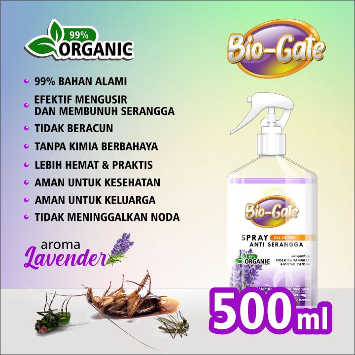 Spray Pembasmi Kutu Busuk - Bio-Gate | Lazada Indonesia