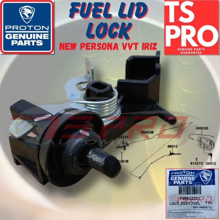 Proton New Persona VVT Iriz Genuine Fuel Lid Lock Pintu Minyak (LID ...