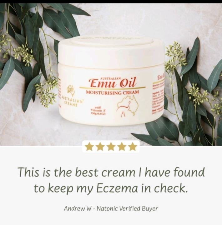 KEM DƯỠNG ẨM AUSTRALIAN EMU OIL MOISTURISING CREAM WITH VITAMIN E 250G ...