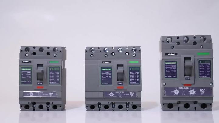 [Sunbird]Kripal ac mccb 63A 100a 125a 2p 3p Molded Case Circuit breaker protector safety switch ...
