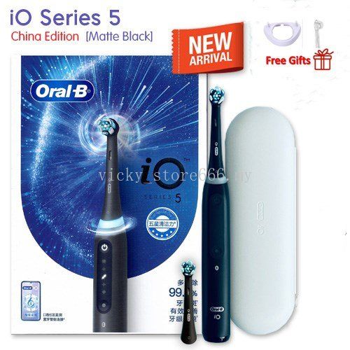 New Version Oral-B iO5 Series Electric Toothbrush Rechargeable 5 Smart Modes With Revolutionary ...