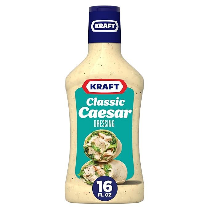 Kraft Classic Caesar Salad Dressing, Caesar, Catalina, Italian, French ...