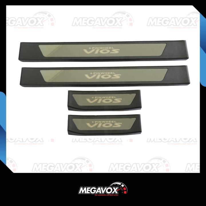 Toyota Vios 2018-2022 Pinwheel Side Step Sill | Lazada PH