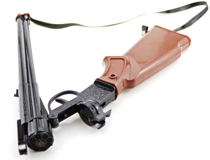 Long large revolver smashing gun smashing gun alloy paper gun shotguns ...