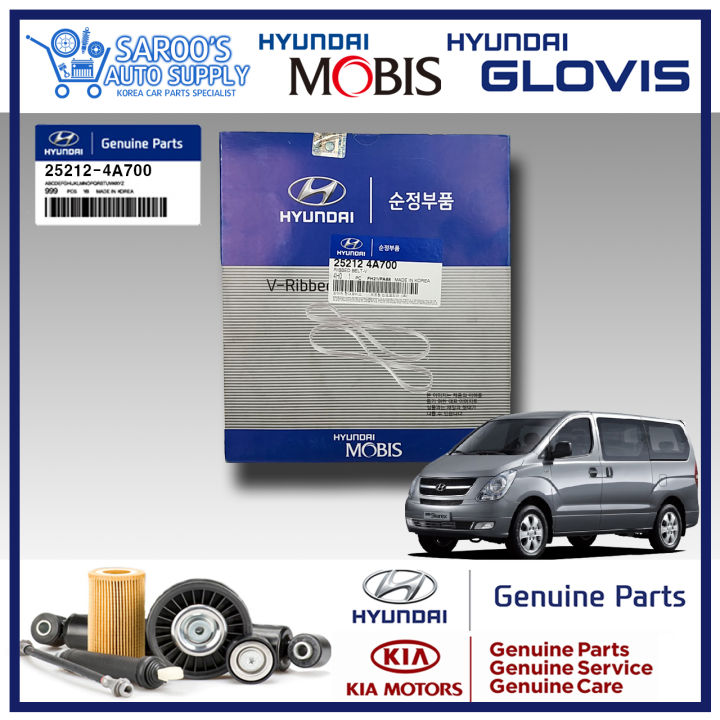 [Genuine] Fan Belt / V-Belt For Hyundai Grand Starex , 2007-2019 ...