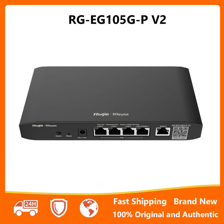 [Ready to Ship] Ruijie RG-EG105G-P V2 5-Port Gigabit Cloud Managed PoE ...