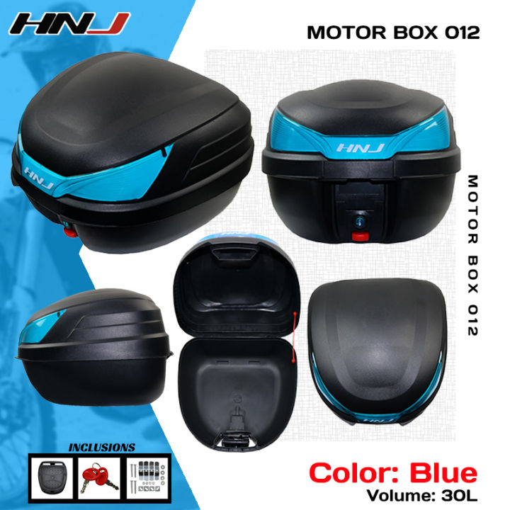 HNJ 012 Motorcycle Compartment Top Box Tail Trunk Luggage Box Universal ...