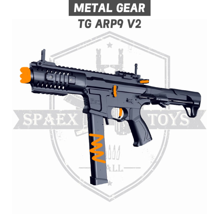 SPAEX TG ARP9 V2 Gel blaster Metal Gear High End Gel Ball Blaster ...