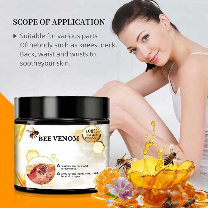 Bee Venom Cream, Bee Venom Cream, Professional Bee Venom Gel for All ...