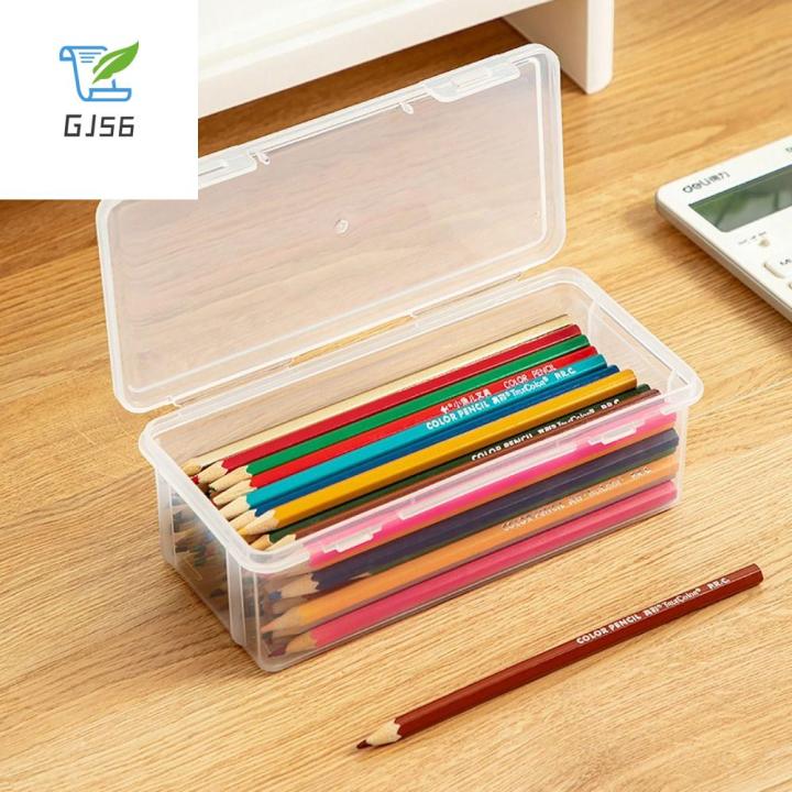 กล่องดินสอกดโปร่งแสง GJ56 กระเป๋าดินสอพร้อมกล่องดินสอพลาสติกความจุขนาด ...
