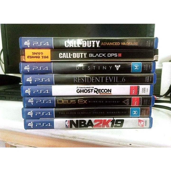 Spot goods PS4 Games (2ND HAND) | Lazada PH