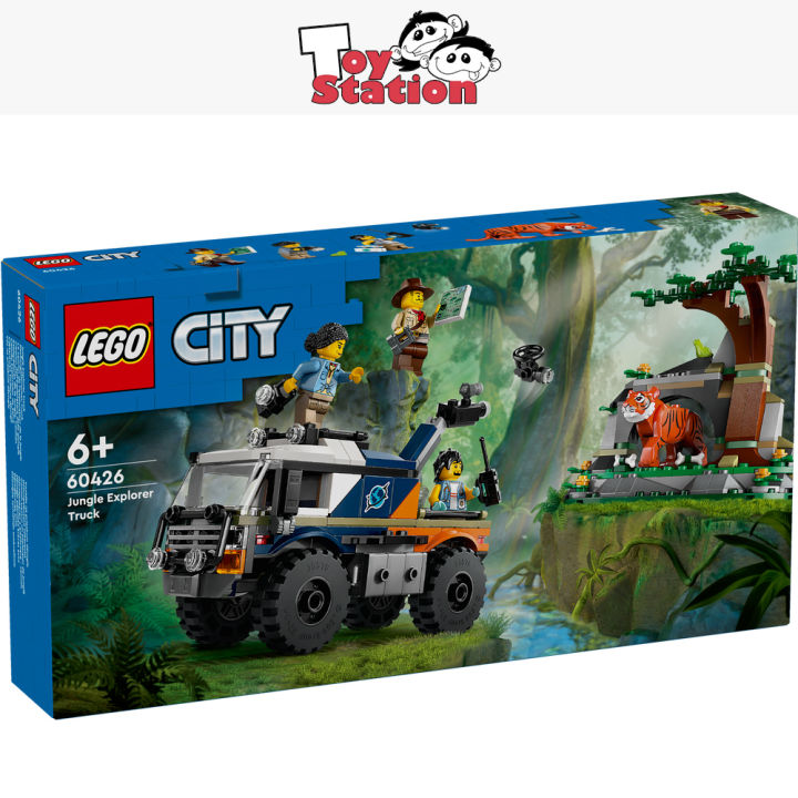 LEGO City Exploration 60426 Jungle Explorer Off-Road Truck | Lazada ...
