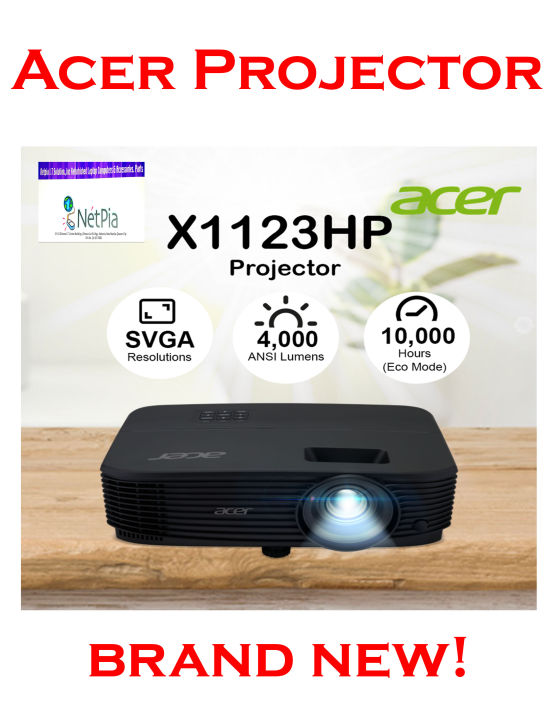 ACER PROJECTOR 1123HP 4K ANSI LUMENS | Lazada PH