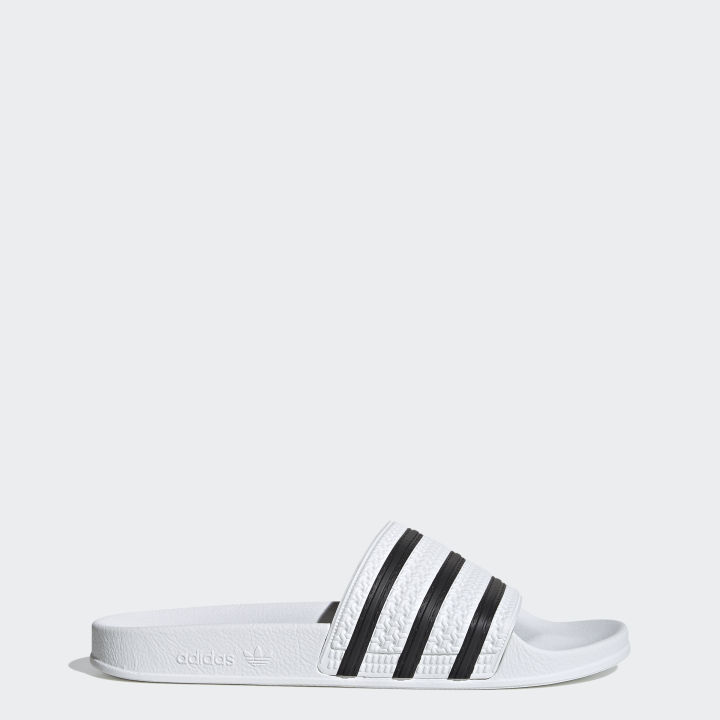 adidas Lifestyle ADILETTE SLIDES Unisex White 280648 | Lazada Singapore