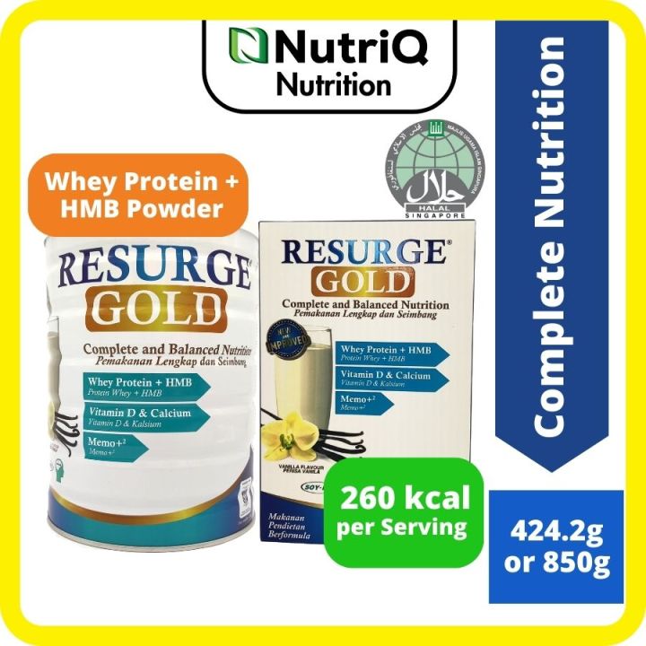 Resurge Gold Vanilla Flavour 850gram Ensure Complete and Balanced ...
