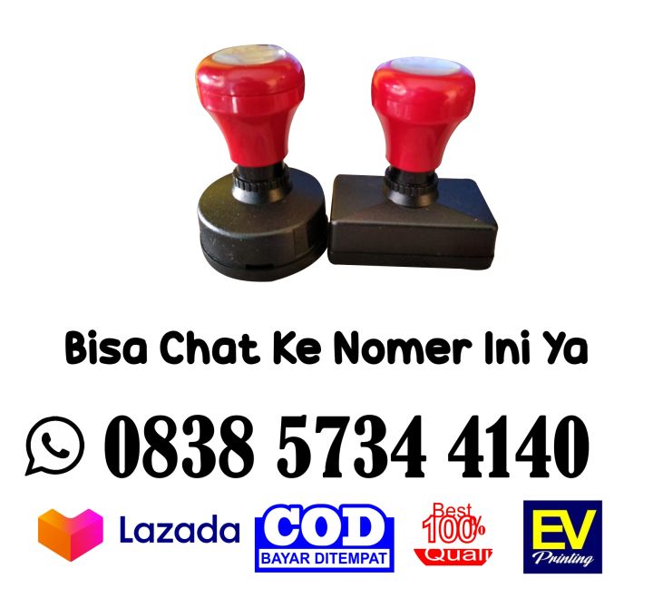 Stempel otomatis satu warna untuk kertas | Lazada Indonesia