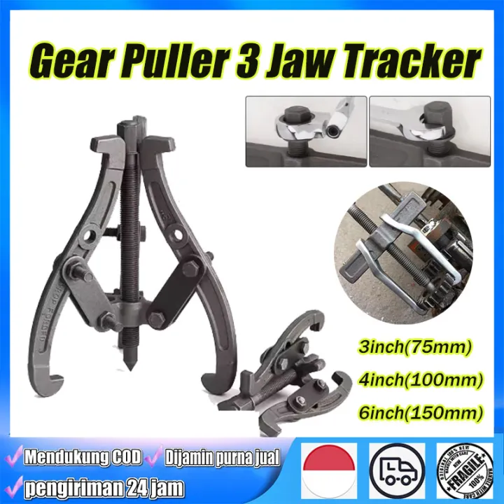 Gear Puller 3 Jaw Tracker 3/4/6 Inch Treker bearing 3 Kaki Tiga cakar ...