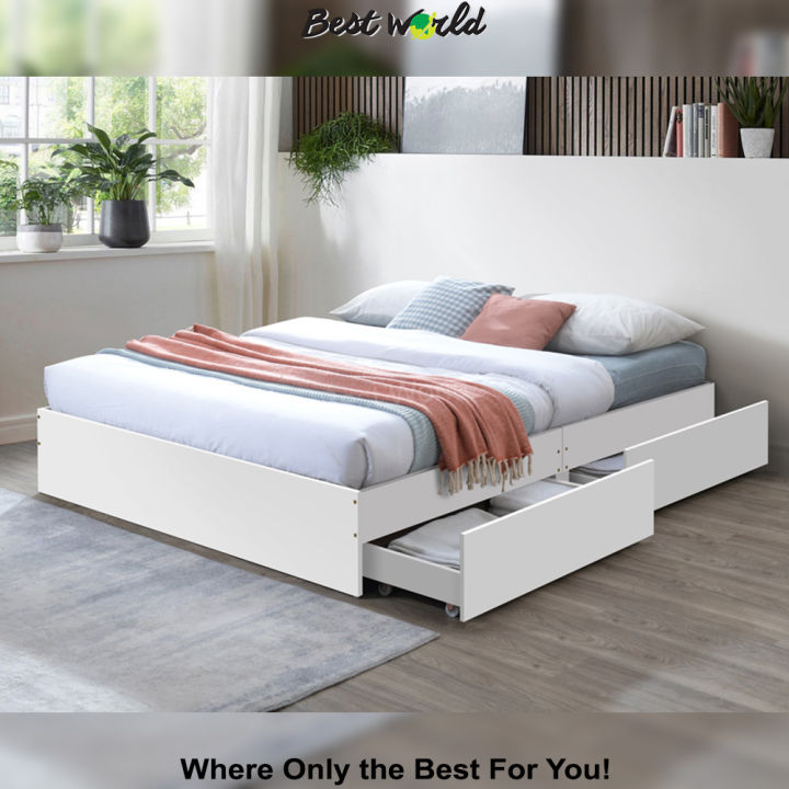 MASA/WENO/TINA/ALOHA Queen Bed Frame - BED 8000/BED 8001/BED 8002/BED ...