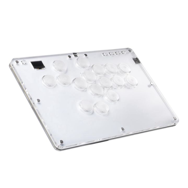 Leverless Arcade Stick Gaming Controller 16key Custom RGB Fighting ...