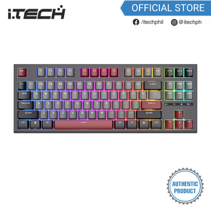 Royal Kludge Gaming Keyboard RK R87 Wired- Black | Lazada PH