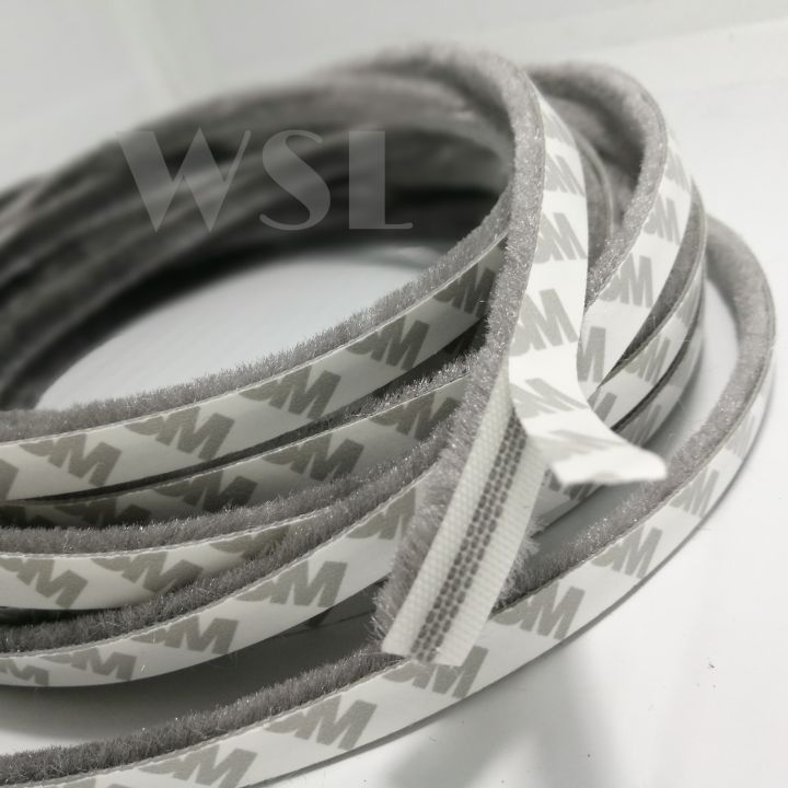 3M Self-Adhesie Wool Pile For Door & Window seal strip 6 Meter (20 feet ...