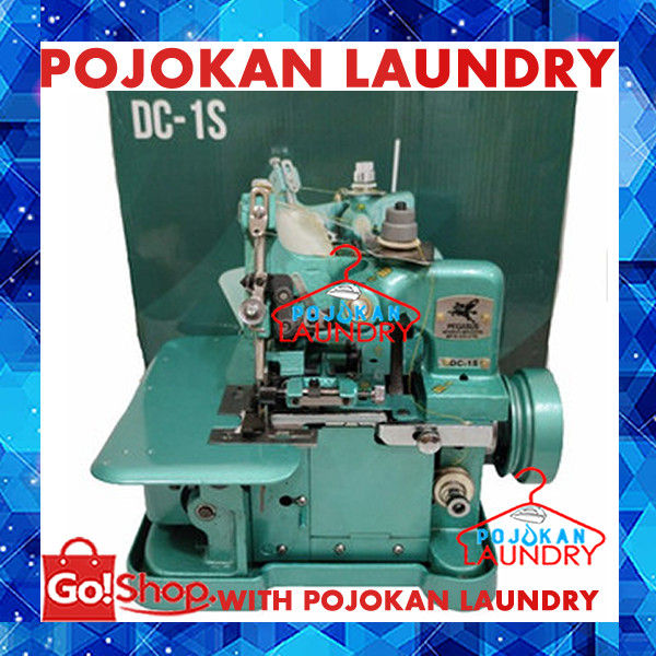 Mesin Jahit Obras 3 Benang PEGASUS DC - 1S FULL SET (Dinamo+Kaki/Meja) - Unit Only | Lazada ...