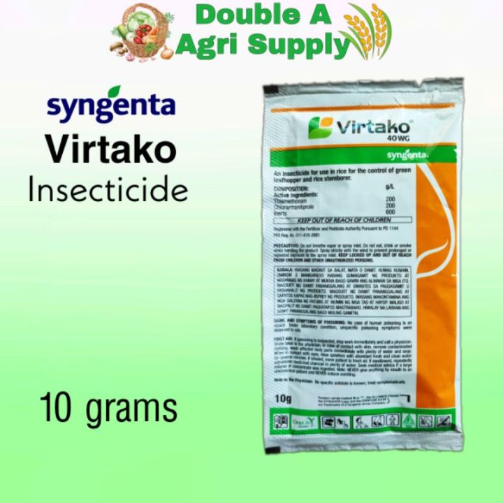 Virtako 40WG Insecticide / Pests Control - Syngenta | Lazada PH