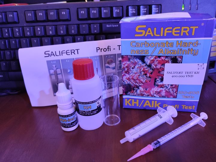 BỘ ĐO NỒNG ĐỘ KH/ALK CHO HỒ CÁ CẢNH – SALIFERT KH/ALK TEST | Lazada.vn