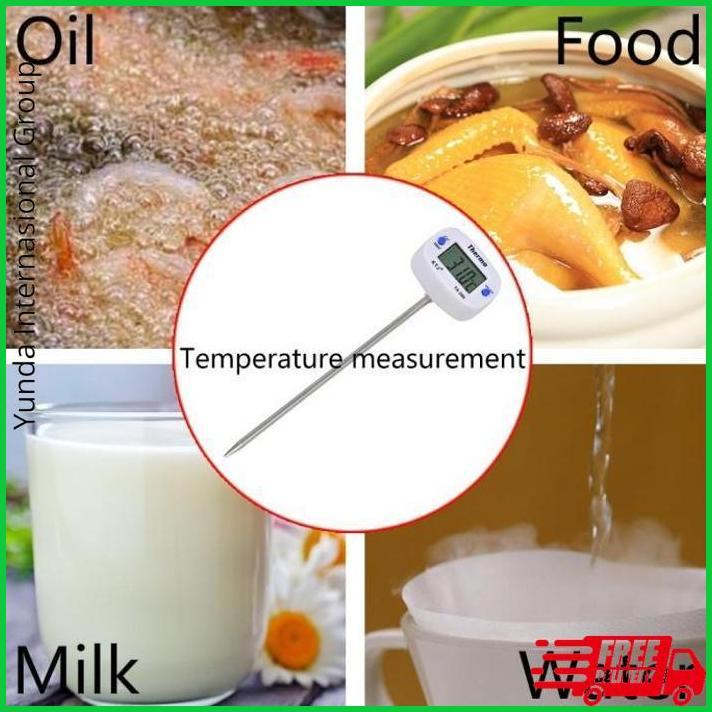 Termometer Makanan Minuman Air & Daging -Food Thermometer Digital ...