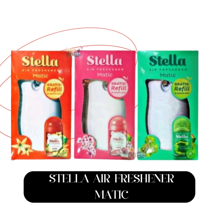Stella Air Freshener Matic BOX Set | Lazada Indonesia