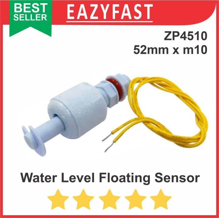 Water Level Sensor 52mm Float Floating Switch Saklar Pelampung Air ...