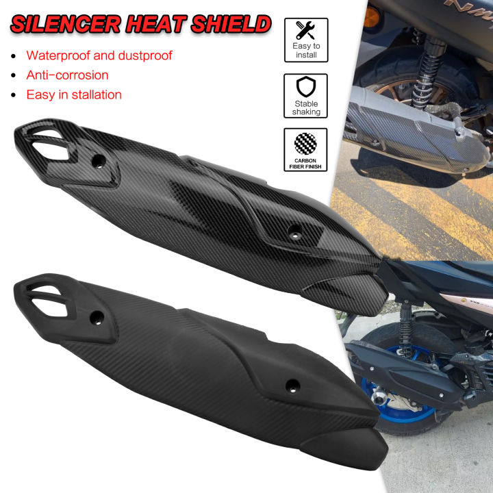 【COD/Original】Standard Exhaust Shield Cover Yamaha Nmax 2022 Aerox 2022 ...