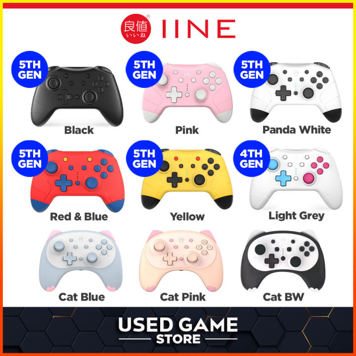 Nintendo Switch 良值 IINE Tokyo Rise Gen 5 Pro Controller NFC / Amiibo ...