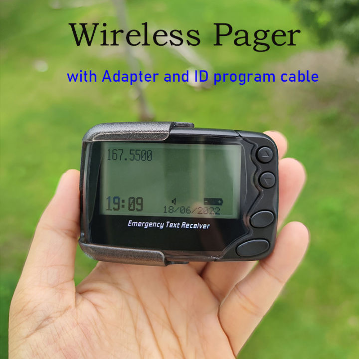 Wireless Emergency Text Receiver Calling System Alpha-numeric Pager ...