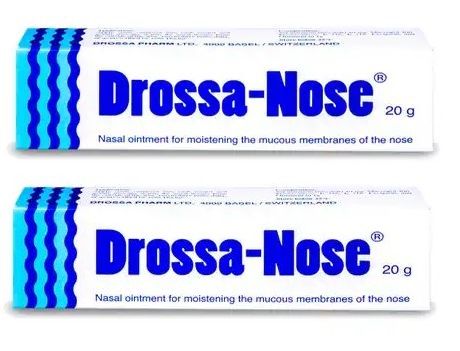 Drossa Nose Ointment 20g x 2 - Nasal ointment for moistening the mucous ...