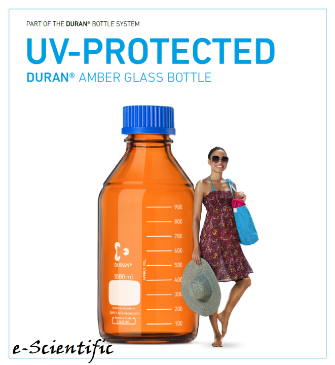 DURAN® Amber Glass Laboratory Bottle | Lazada
