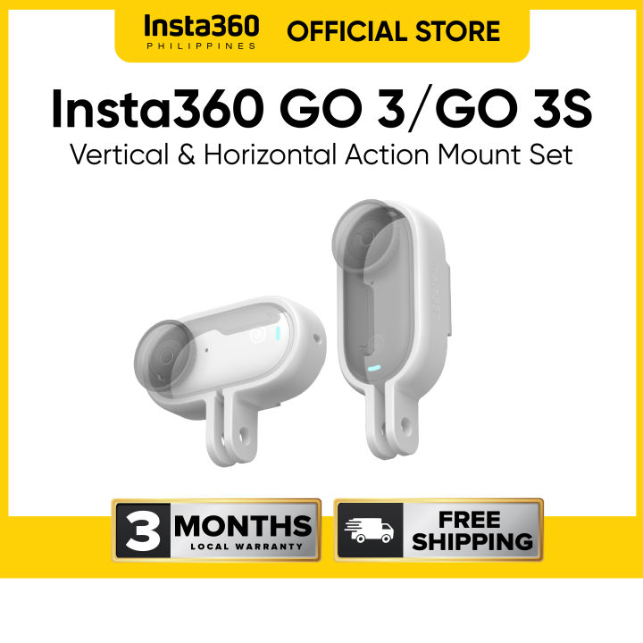 Insta360 GO 3/ GO 3S Vertical & Horizontal Action Mount Set | Lazada PH