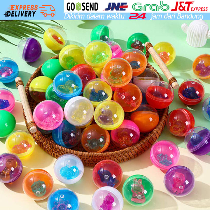 10Pcs Mainan Bola Gacha Gachapon Kapsul Mainan Surprise 32/45Mm ...