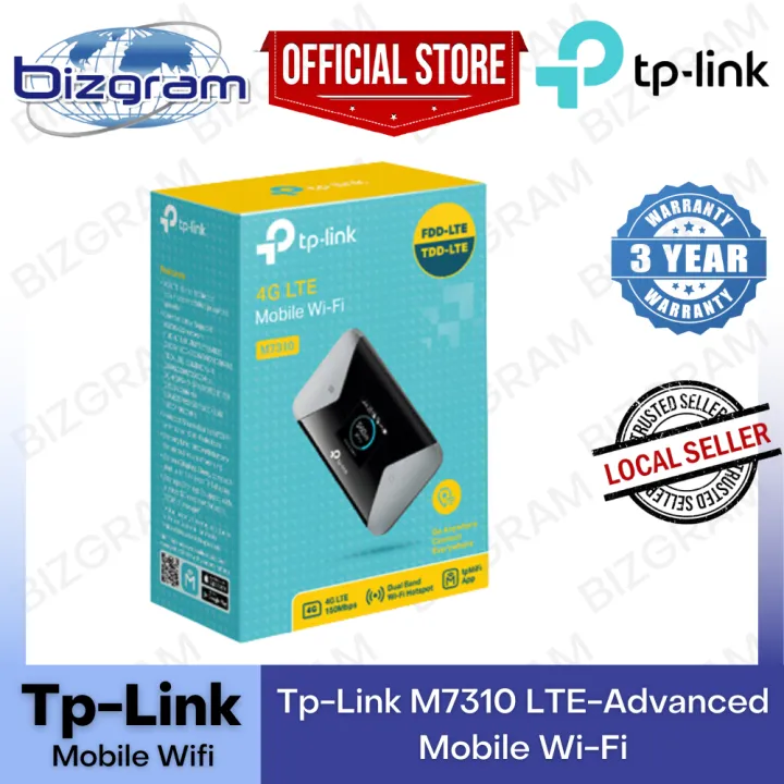 Tp-Link M7310 LTE-Advanced Mobile Wi-Fi (Local Singapore warranty ...